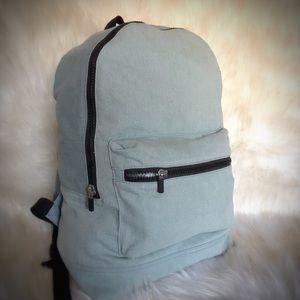 PINK Victoria's Secret | Bags | Fullsized Backpack Denim | Poshmark